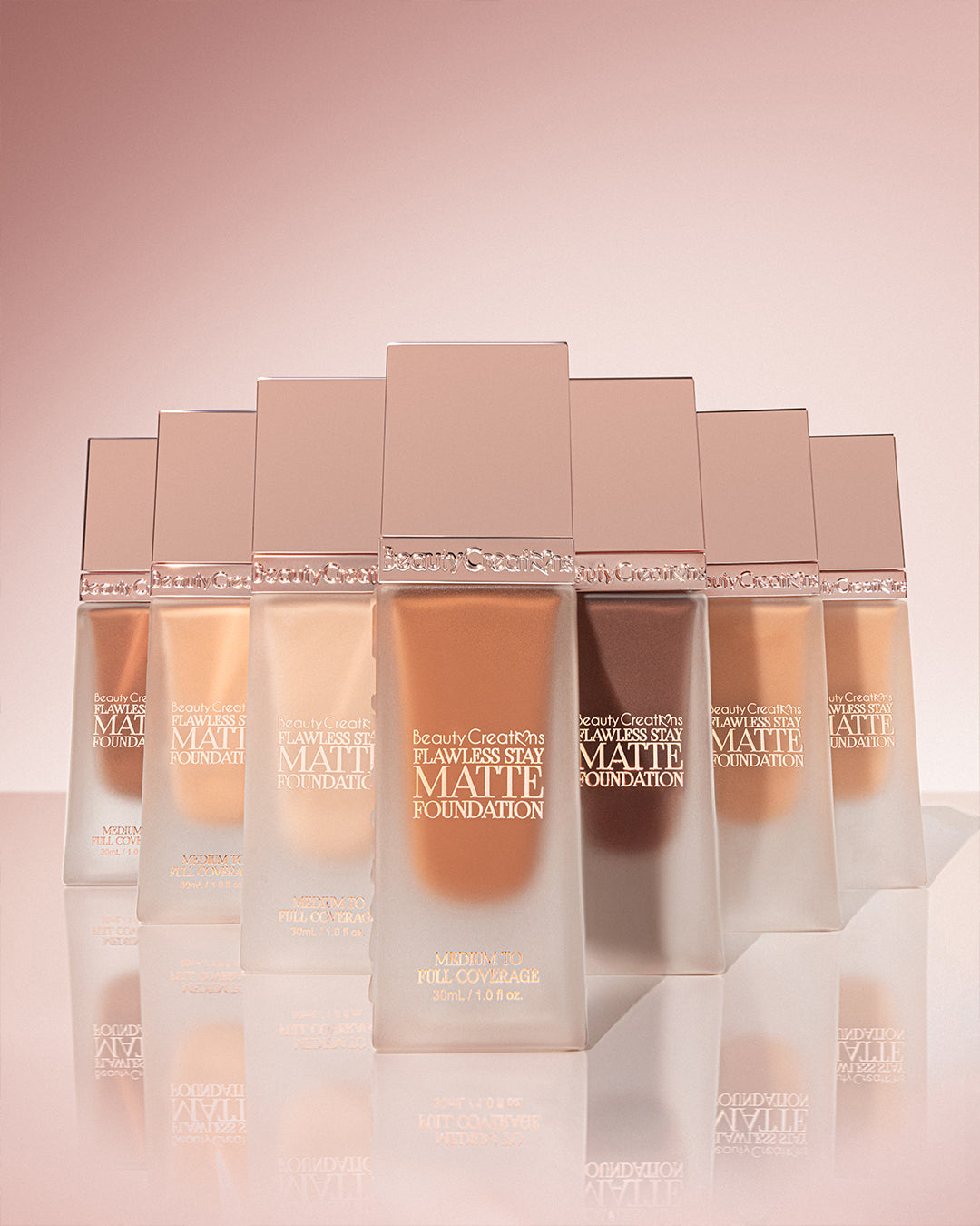 Beauty Creations - Flawless Stay Matte Foundation - Base Líquida Mette ...