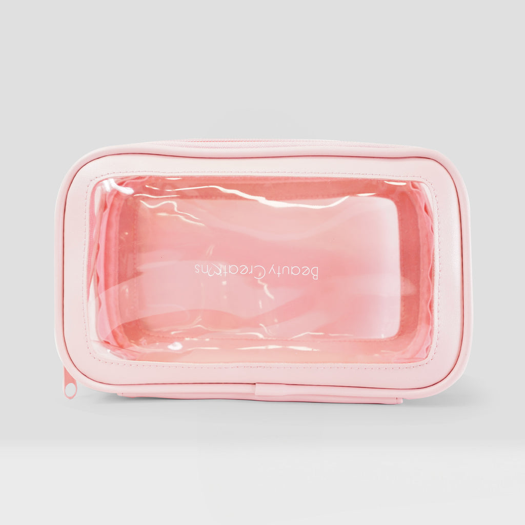 Cosmetiqueras - Clearly Pink Cosmetic Bag – Beauty Creations MX