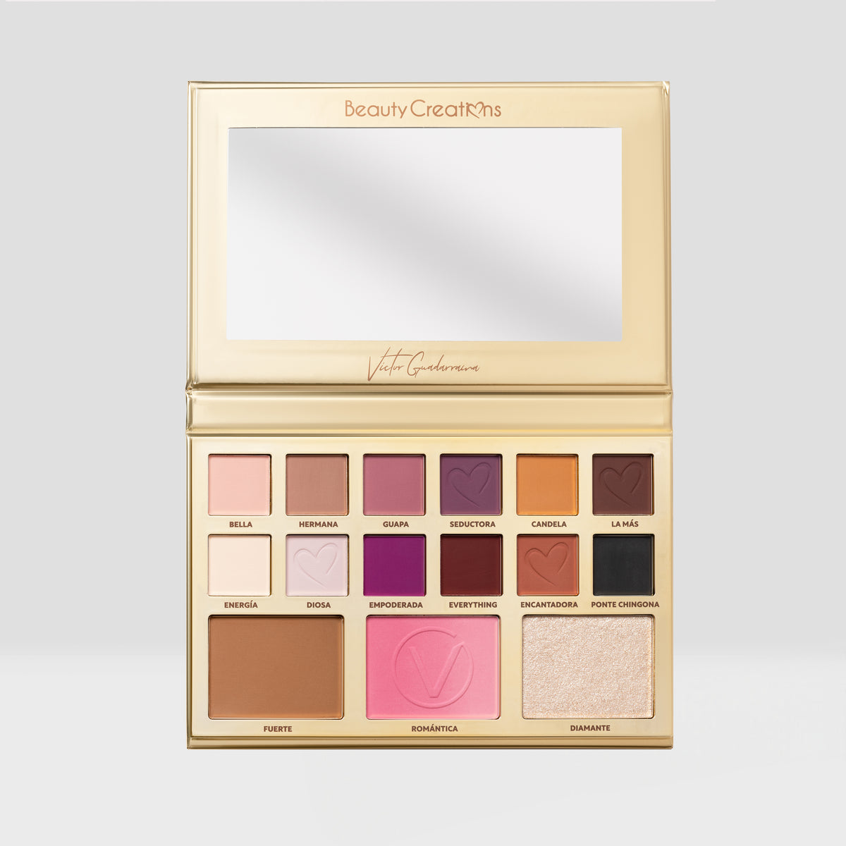 Beauty Creations X Vico Guadarrama - Paleta De Rostro Y Sombras ...
