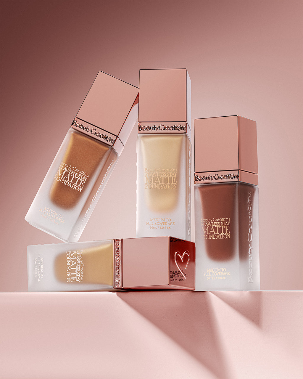 Beauty Creations - Flawless Stay Matte Foundation - Base Líquida Mate ...