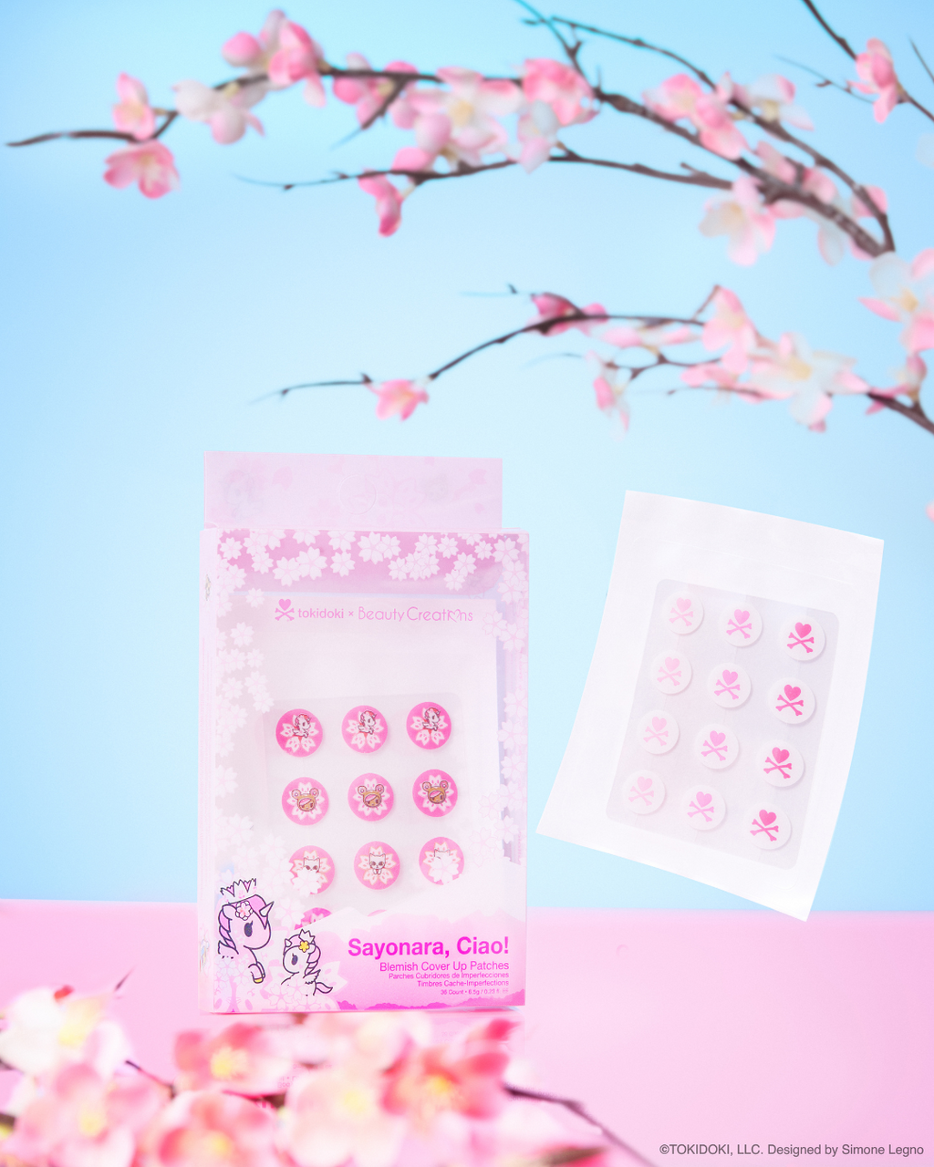 Tokidoki Hanami Picnic X Beauty Creations -Parches Para Espinillas ...