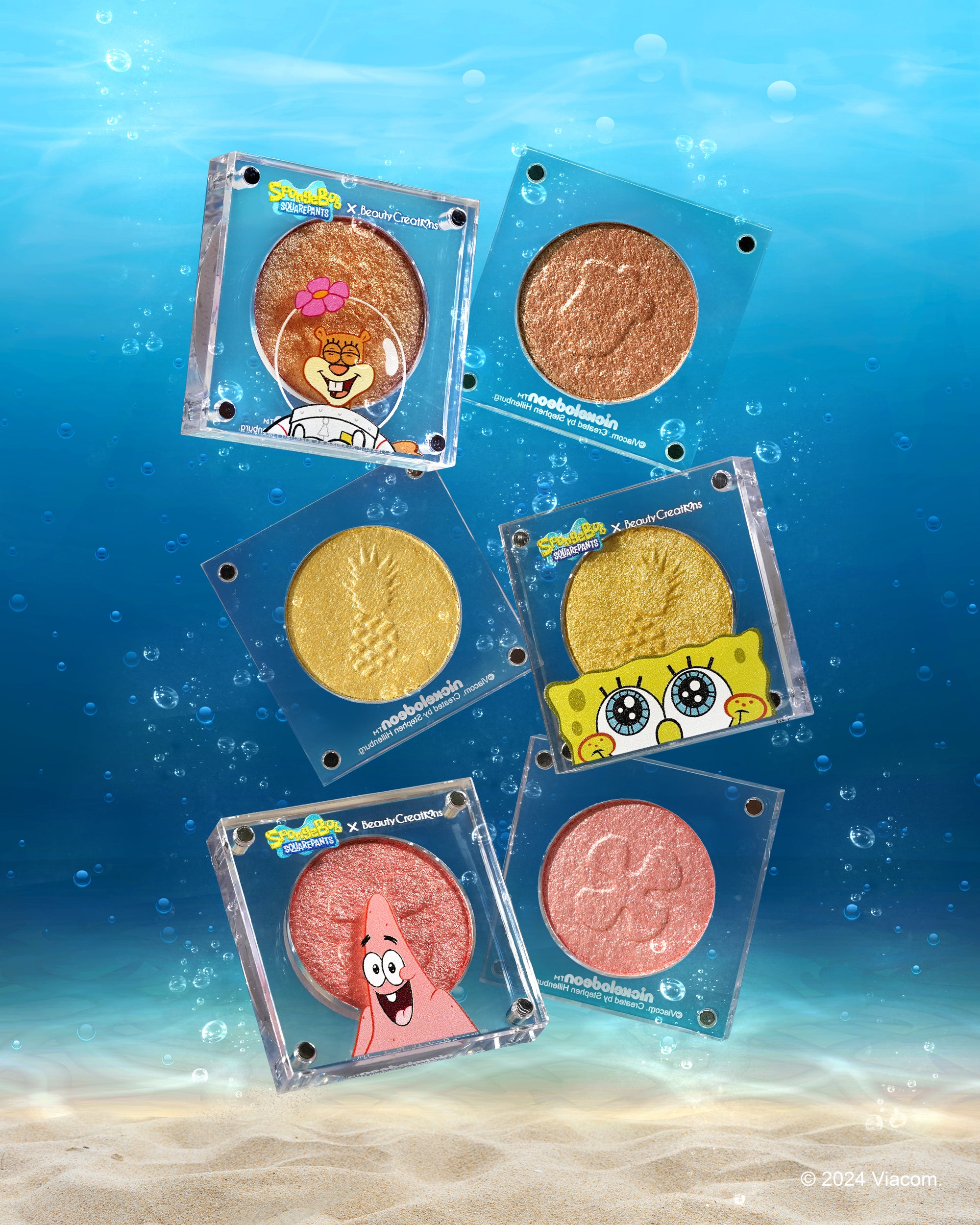 Beauty Creations X Spongebob - Set Sombras Individuales F.U.N. – Beauty Creations MX
