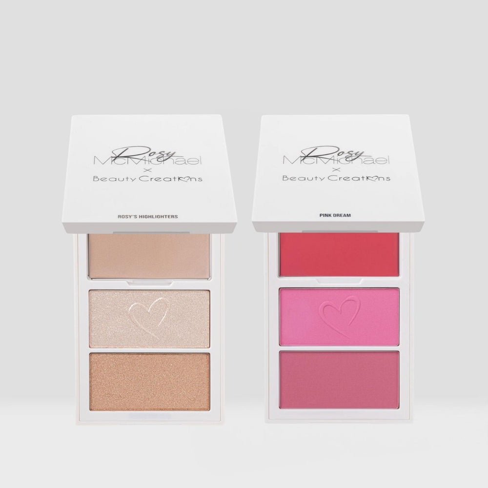 Rosy McMichael X Beauty Creations - Set De Rubor E Iluminador – Beauty ...